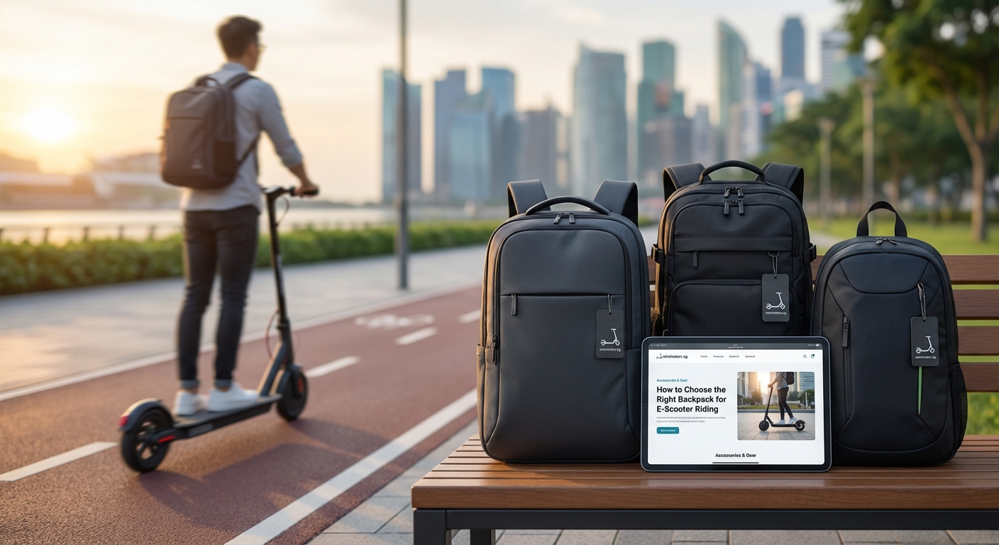 How to Choose the Right Backpack for E-Scooter Riding - Mini Motors